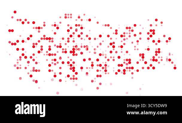 Generative Turkey Map in Motion Graphics Stock Video Footage - Alamy