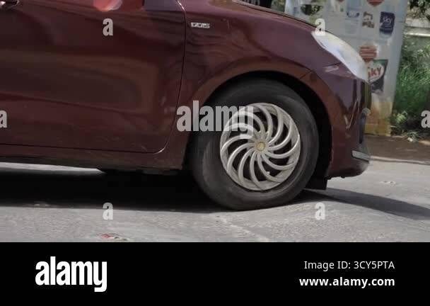 Captivating Car Wheel Curve - Aesthetic and Functional Elegance Stock ...