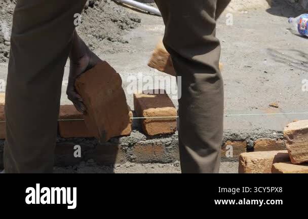 Efficient Brick Laying Technique - Expert Construction in Progress ...