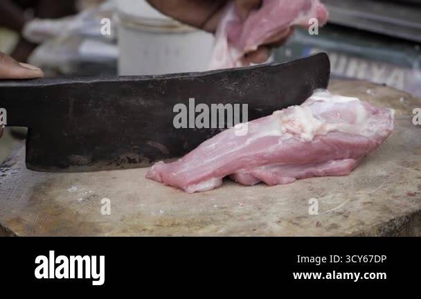 Hand-Cut Premium Lamb - Original Goji Meat Cutting Stock Video Footage ...