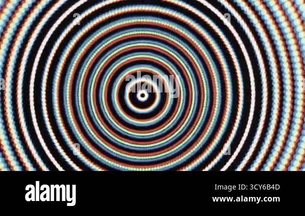 Hypnotic optical illusion and rhythmic visual movement background Stock ...