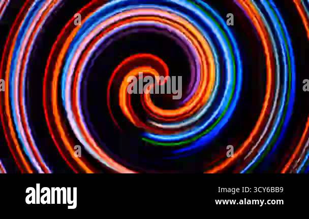 Abstract surreality motion graphics, vertigo hallucinations induced by ...