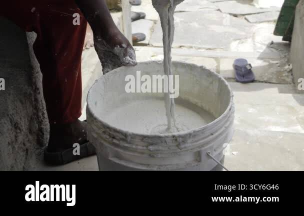 Hand mixing cement in bucket Stock Videos & Footage - HD and 4K Video ...