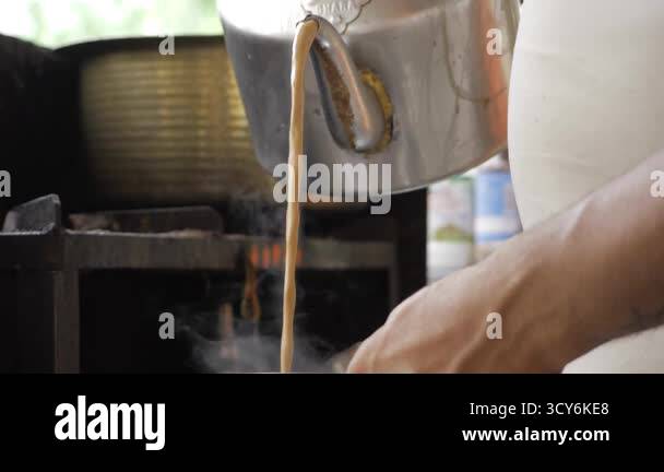 Crafting the Perfect Cup - Indian Style Coffee and Tea Making Stock ...