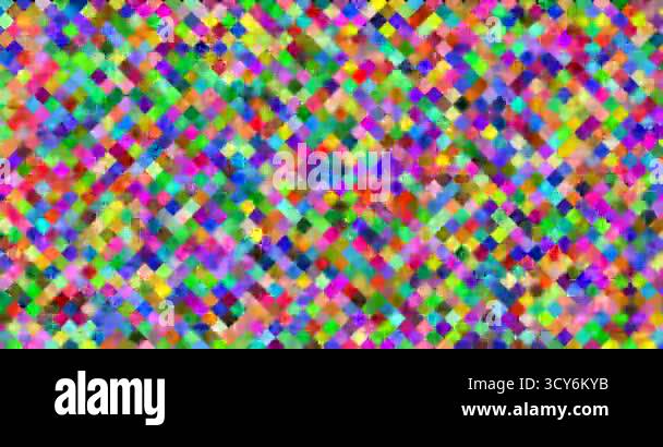 Rhombus Code: Digital Abstract Fields Stock Video Footage - Alamy