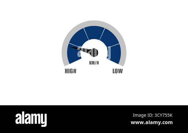 Speedometer icon design illustration Stock Videos & Footage - HD and 4K ...