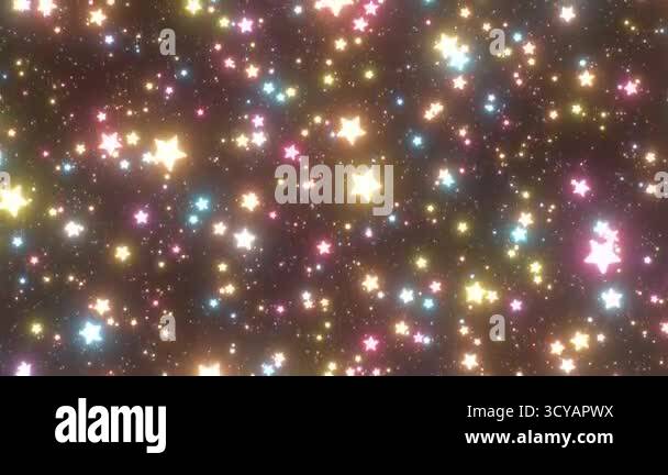 Magical rain glowing stars falling Stock Videos & Footage - HD and 4K ...
