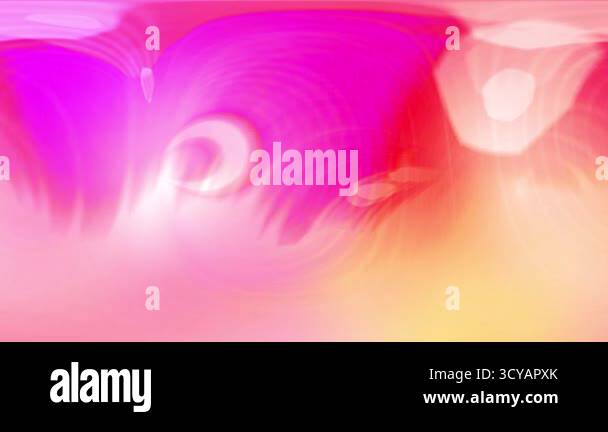 Vibrant abstract swirls of pink and yellow create a dynamic, fluid ...