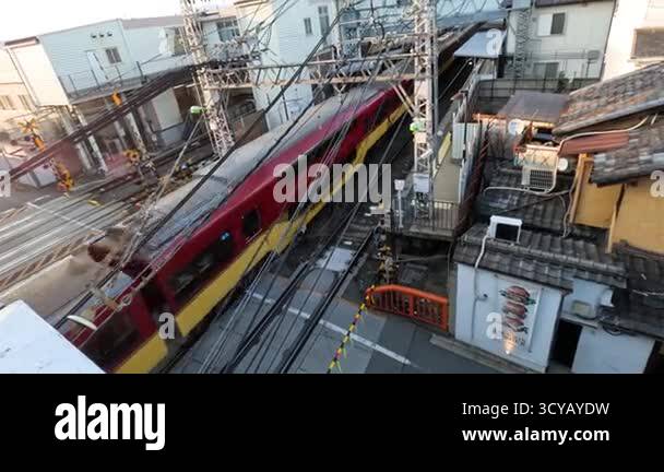 Red yellow train Stock Videos & Footage - HD and 4K Video Clips - Alamy