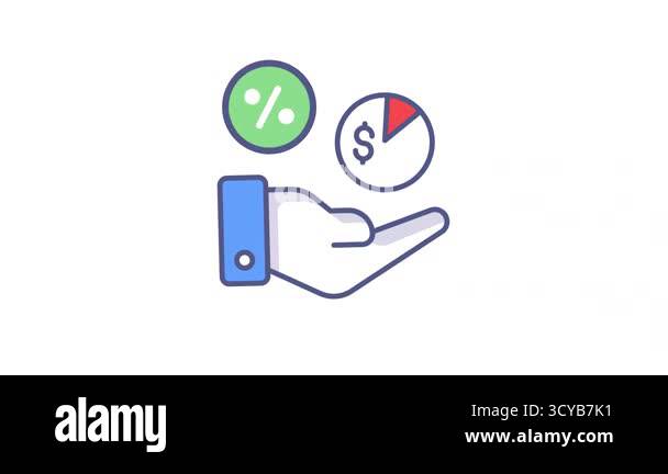 Interest rate increase line Stock Videos & Footage - HD and 4K Video ...