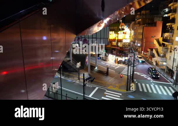 Shibuya Sakura Stage night view, Japan Tokyo June 2025 Stock Video ...
