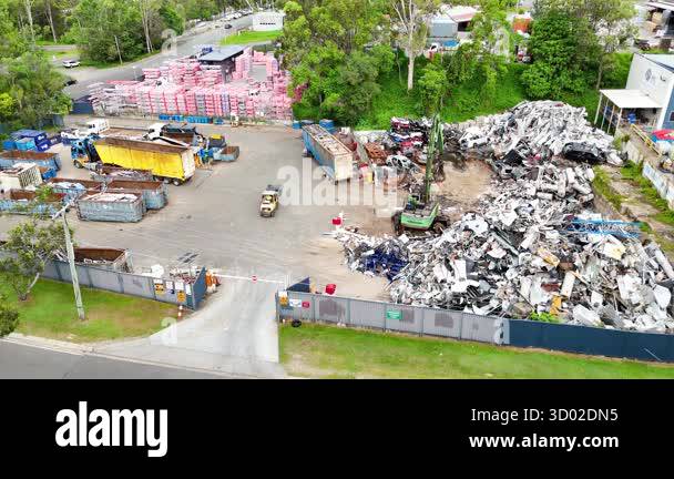 Scrap yard in industrial Stock Videos & Footage - HD and 4K Video Clips ...
