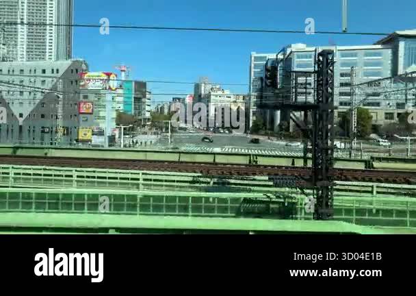 Japan Chuo Line Window Landscape 2025 Stock Video Footage - Alamy