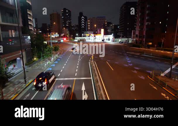 Shirokane Takanawa, Japan Tokyo Night View 2025 Stock Video Footage - Alamy