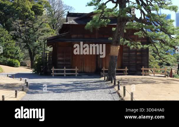 Hama-rikyu Gardens, Japan Tokyo 2025 Stock Video Footage - Alamy