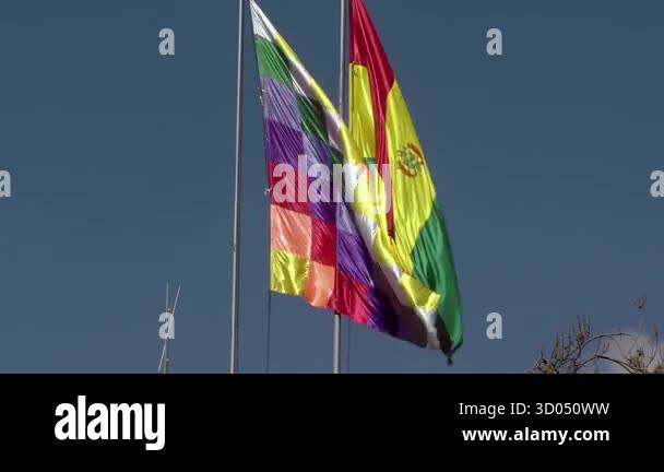 Andean indigenous flag Stock Videos & Footage - HD and 4K Video Clips ...