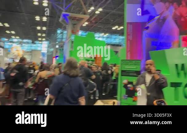 October 9, 2025, New York, USA: The New York Comic Con 2025 at Jacob K ...