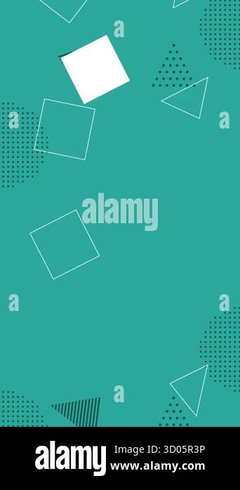 A vibrant vertical animation with a dynamic movement of abstract ...