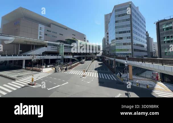 Tachikawa, Japan Tokyo Landscape March 2025 Stock Video Footage - Alamy