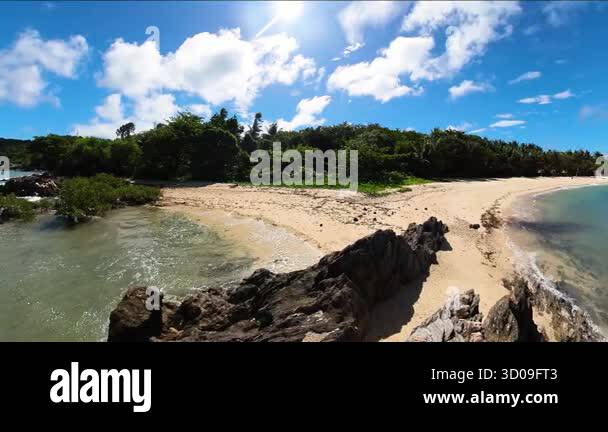 Tropical beach waves over rocks Stock Videos & Footage - HD and 4K ...