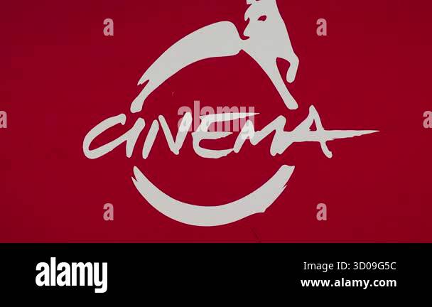 Rome, Italy - October 19, 2025: The unmistakable logo of the Rome Film ...