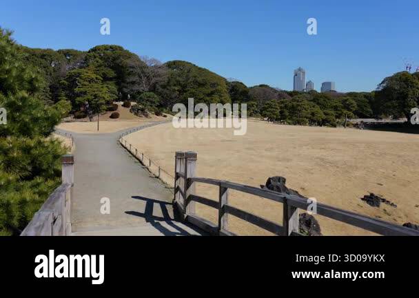 Hama-rikyu Gardens, Japan Tokyo 2025 Stock Video Footage - Alamy