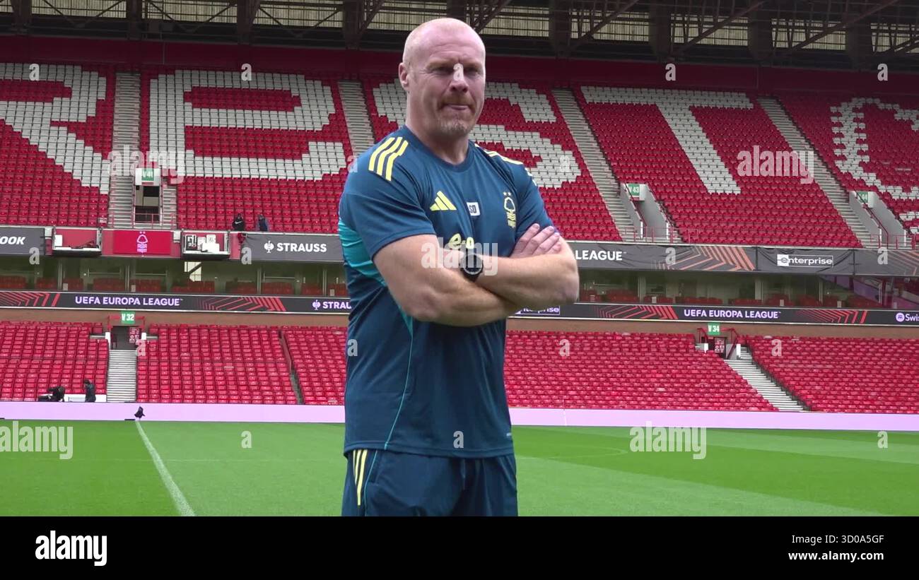 Sean dyche unveiled nottingham forest Stock Videos & Footage - HD and ...