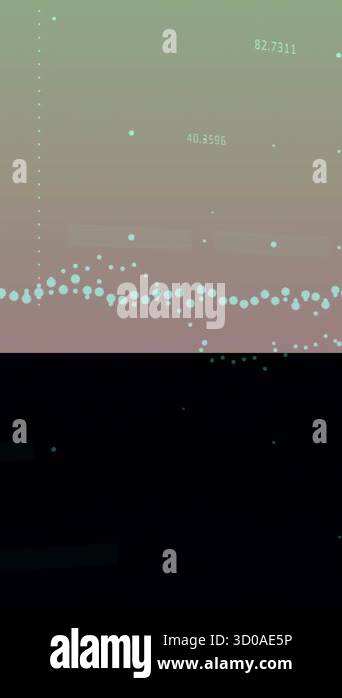 Animation displaying data points numerical Stock Videos & Footage - HD ...