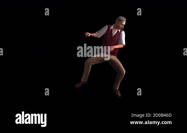 Old Man Dance 2 Stock Video Footage - Alamy