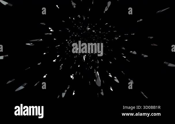 Chef knives falling from the sky Stock Video Footage - Alamy