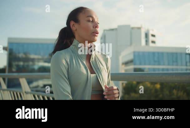 Determined dedicated woman jogging in Stock Videos & Footage - HD and ...