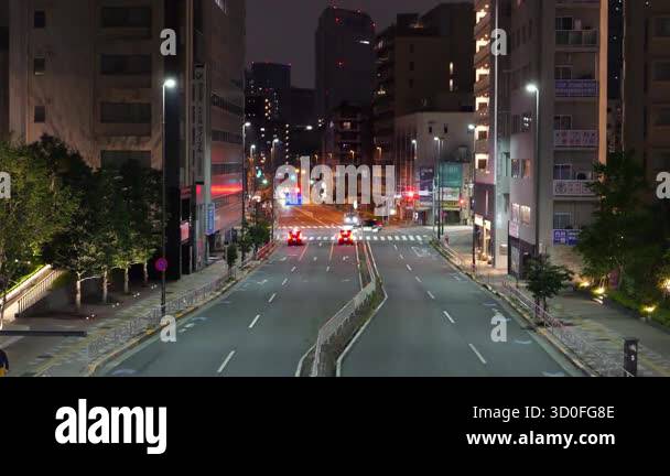 Shirokane Takanawa, Japan Tokyo Night View 2025 Stock Video Footage - Alamy