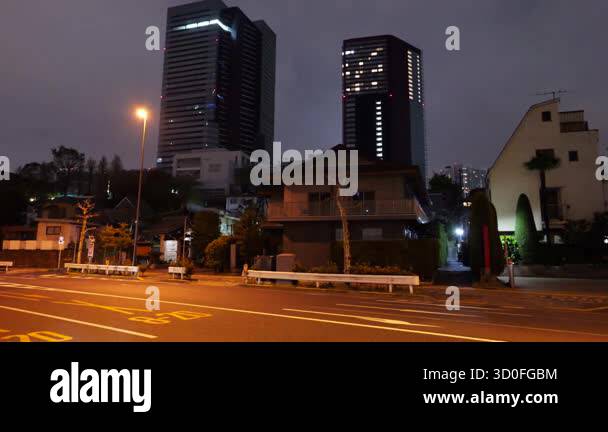 Shirokane Takanawa, Japan Tokyo Night View 2025 Stock Video Footage - Alamy