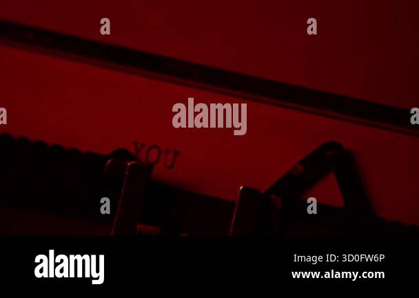 Ominous letter Stock Videos & Footage - HD and 4K Video Clips - Alamy