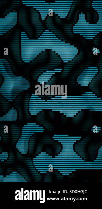 Animated abstract background with flowing organic shapes and vertical ...