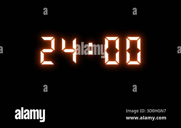 Digital countdown timer animation modern Stock Videos & Footage - HD ...