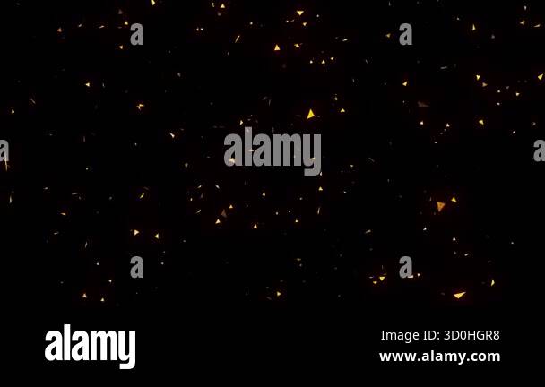 Mesmerizing glowing particles background loop animation in 4k ...
