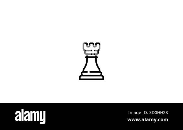Dynamic chess piece animation showcasing Stock Videos & Footage - HD ...