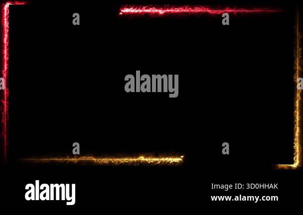 Dynamic rectangle border animation with subtle motion effects for ...