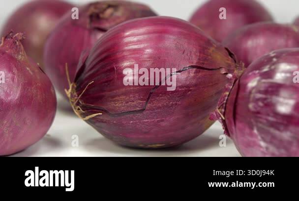 Red onion purple onion vegetable Stock Videos & Footage - HD and 4K ...