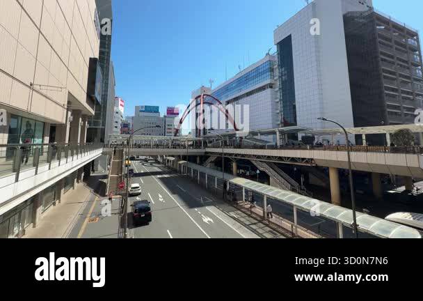 Tachikawa, Japan Tokyo Landscape March 2025 Stock Video Footage - Alamy