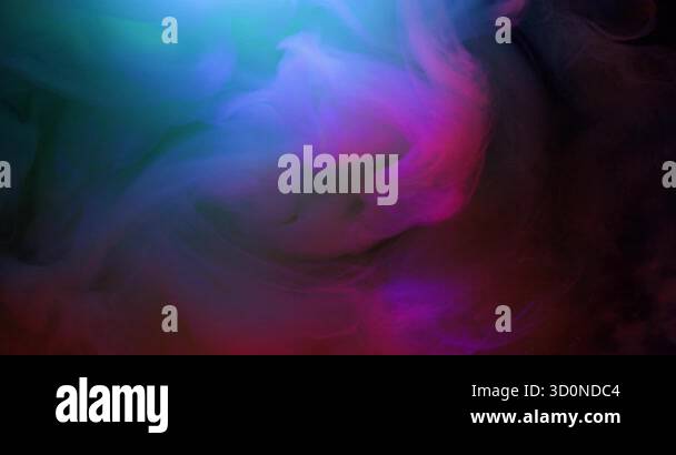 Neon paint blend. Color cloud texture. Defocused blue pink purple ...