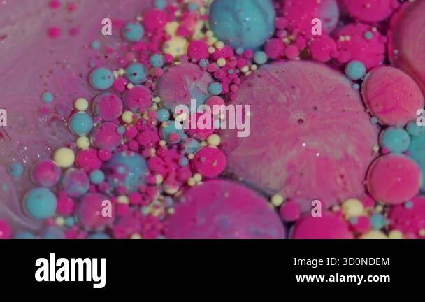 Paint substance color liquid defocused Stock Videos & Footage - HD and ...