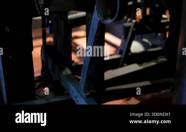 traditional silk production process carefully create silk fabric from ...