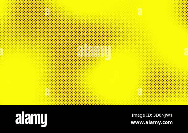 Halftone dots motion loop background, UHD Halftone comic dot animation ...