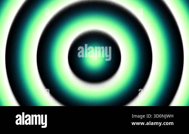 Green Circular Radio Diminishing Wave Radar Signal Motion Graphic with ...