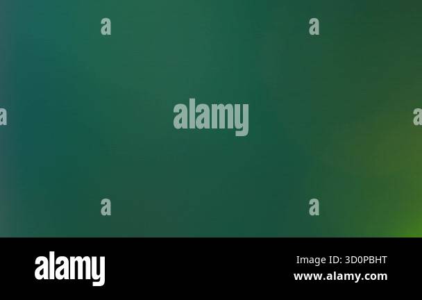 Film glow transition. Retro ray blur. Defocused green old cinematic ...