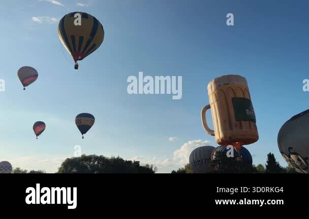 Hradec Kralov, Czech republic - 6.09.2025 : hot air balloons Festival ...