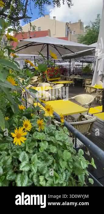 Terrace cafe in town Stock Videos & Footage - HD and 4K Video Clips - Alamy