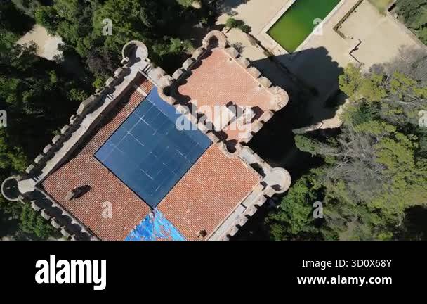 Top view modern solar panels Stock Videos & Footage - HD and 4K Video ...